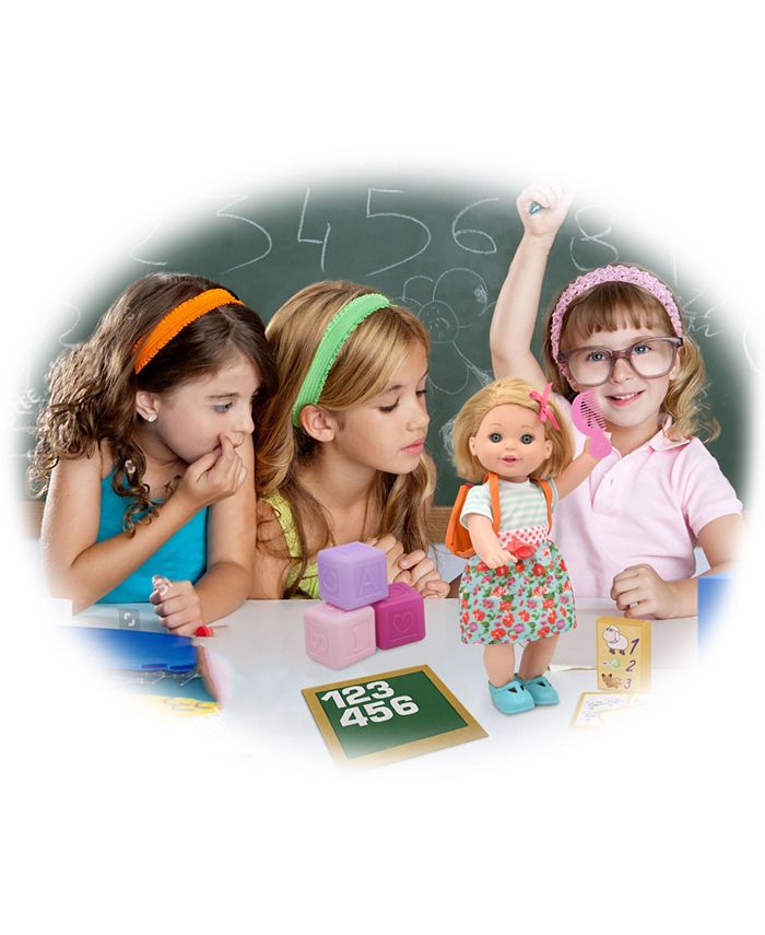 Lil Tots Talking Doll School Play Set, 18 Piece - Macy's