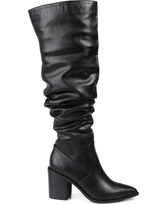 Journee Collection Women's Pia Wide Calf Knee High Boots - Macy's