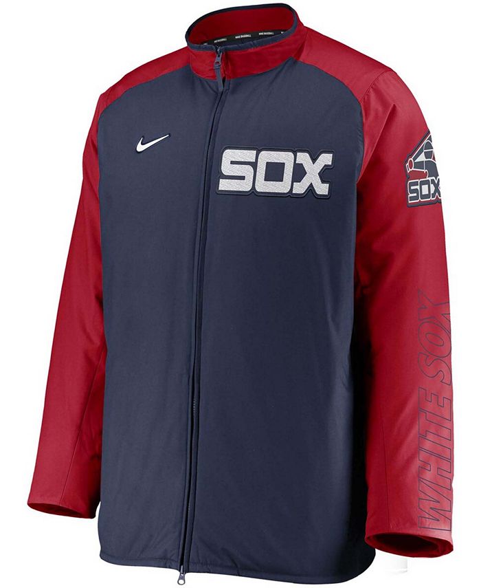 Nike Men's Navy Chicago White Sox Authentic Collection Dugout Full-Zip ...
