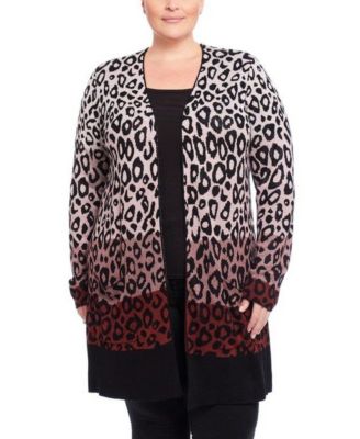 Joseph A Plus Size Lightweight Cardigan - Macy's