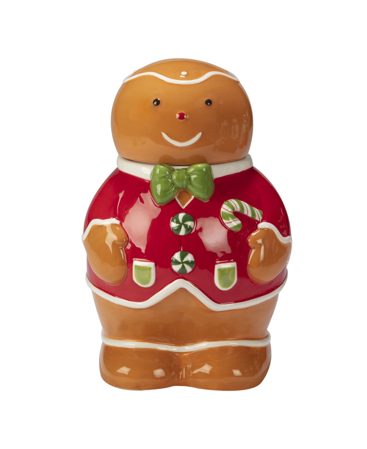 Click here for Holiday Magic Gingerbread 3D Cookie Jar - Beige  R... prices