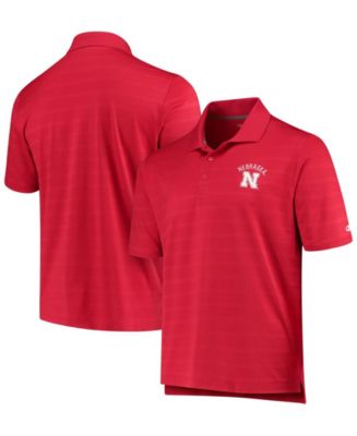 Men's Scarlet Nebraska Huskers Textured Polo Shirt - Macy's