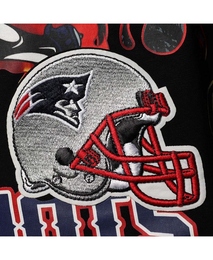 Pro Standard Men's Black New England Patriots Skeleton T-shirt - Macy's