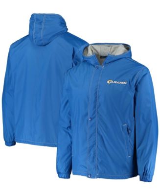 Men's Royal, White Los Angeles Rams Legacy Stadium Full-Zip Jacket - Macy's