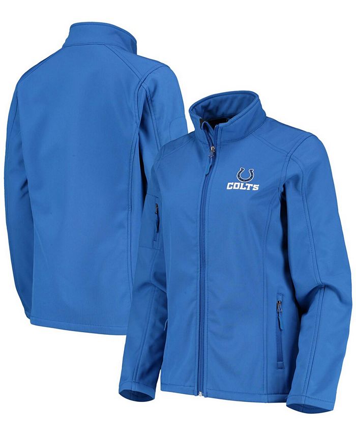 Dunbrooke Women's Royal Indianapolis Colts Full-Zip Sonoma Softshell ...