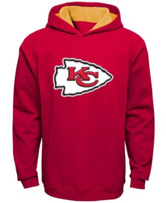 Big Boys Red Kansas City Chiefs Fan Gear Prime Pullover Hoodie - Macy's