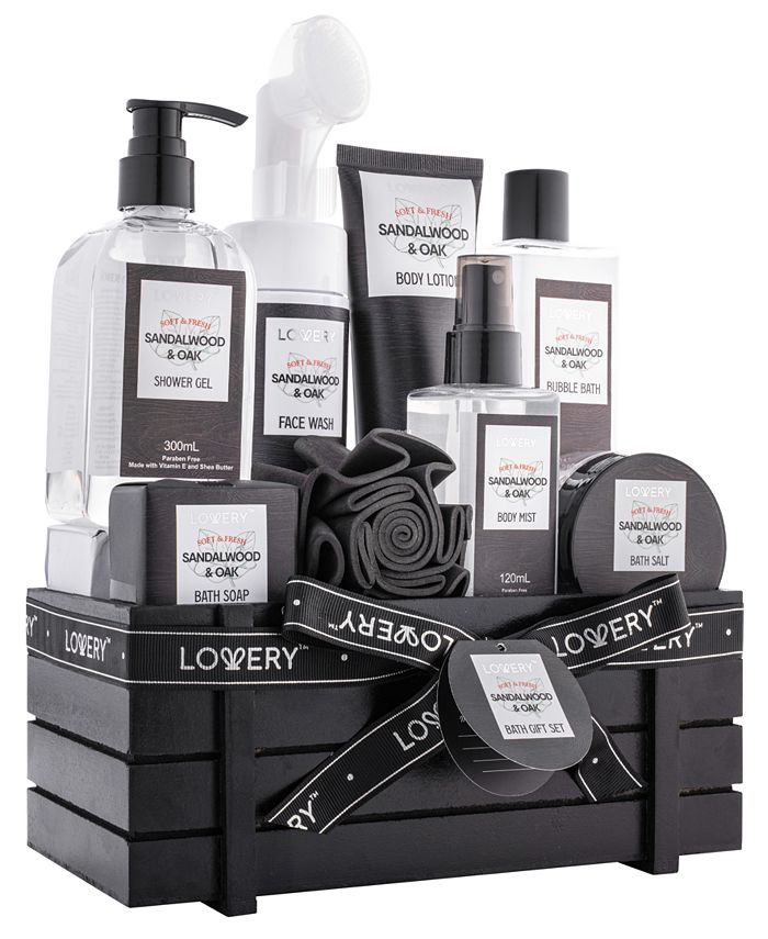 Lovery Sandalwood Oak Spa Kit Bath And Body Care T Set 10 Piece Macys