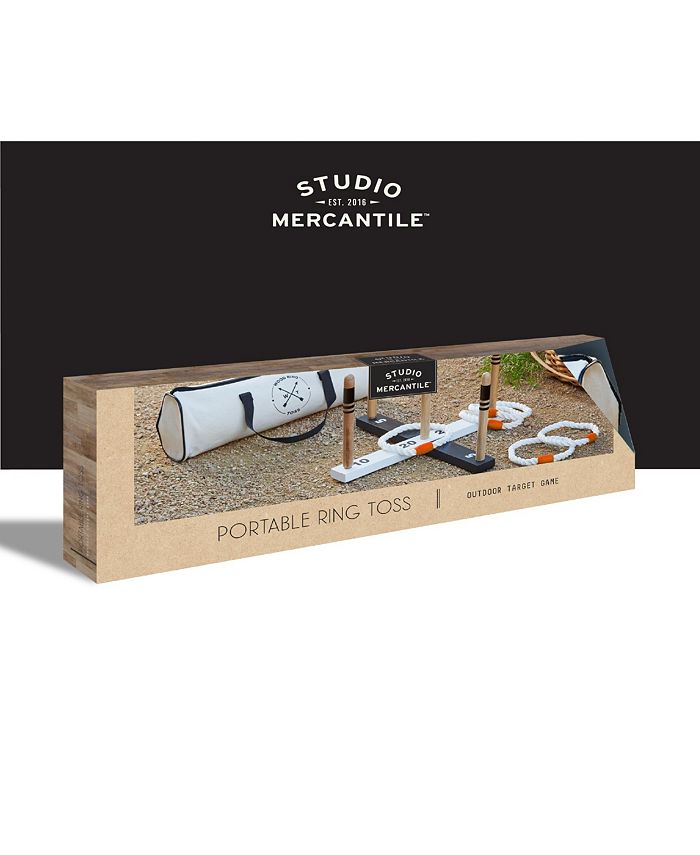 Studio Mercantile Portable Ring Toss Set, 8 Pieces & Reviews - All Toys ...