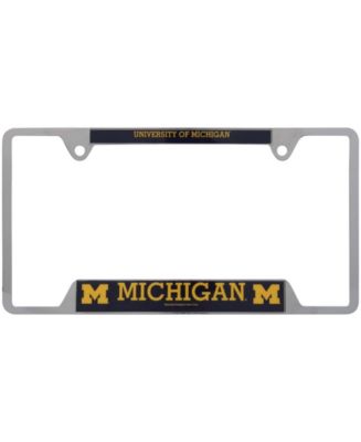 Multi Michigan Wolverines License Plate Frame - Macy's