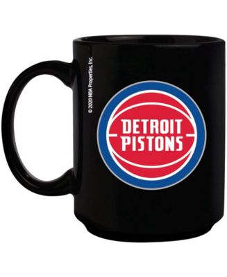 Multi Black Detroit Pistons 15 oz Primary Logo Mug - Macy's