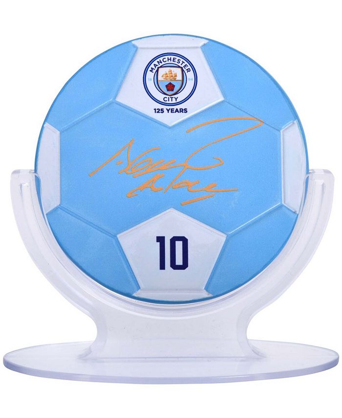 Signables Baby Blue Sergio Aguero Manchester City Signature Series ...