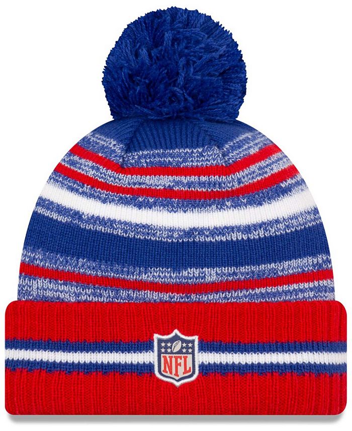 New Era Men's Royal/Red Buffalo Bills 2021 Sideline Sport Official Pom ...