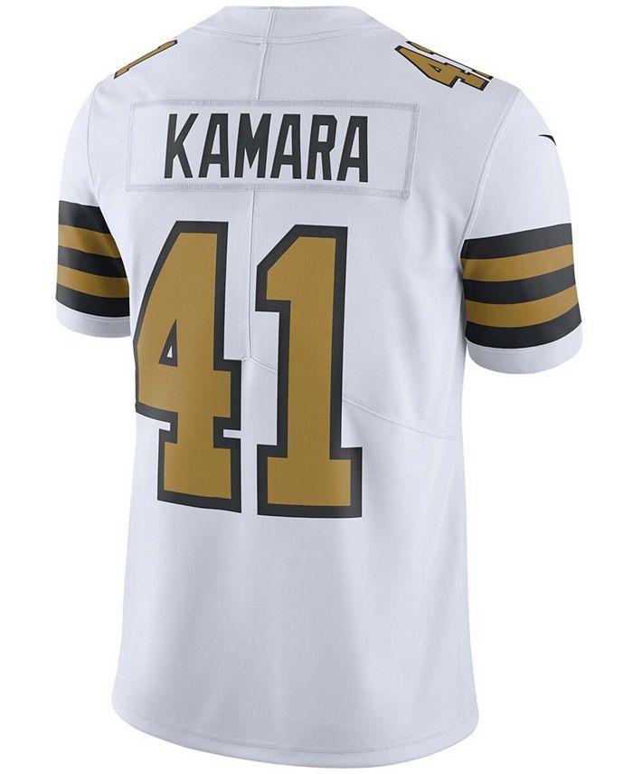Nike Men's Alvin Kamara White New Orleans Saints Vapor Untouchable Color Rush Limited Player ...