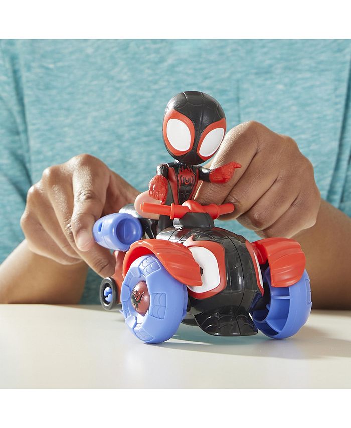 Spidey and His Amazing Friends SAF Spin Techno Racer Playset - Macy's