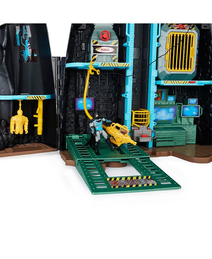 Batman Bat-Tech Batcave, Giant Transforming Playset with Exclusive 4 ...