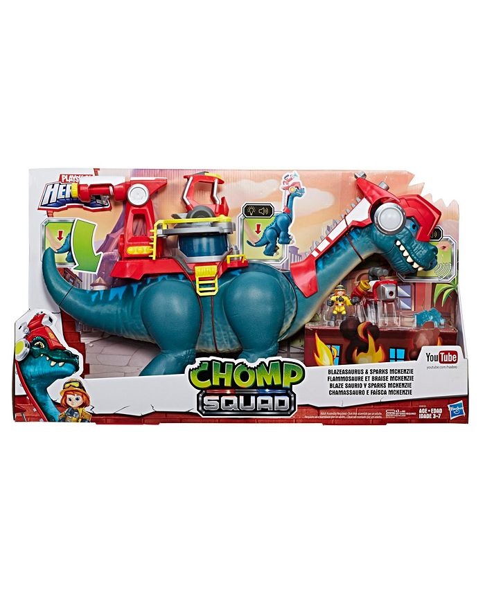Chomp Squad CLOSEOUT! Playskool Blazeasaurus and Sparks McKenzie - Macy's