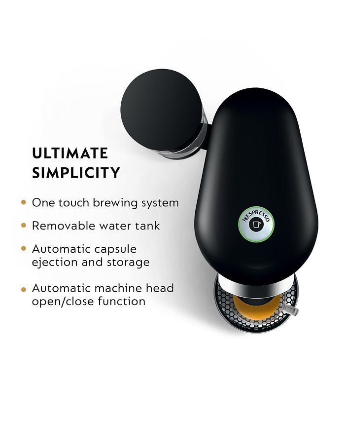 Nespresso Vertuo Plus Deluxe Coffee and Espresso Machine by Breville ...