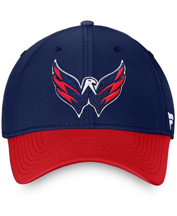 Fanatics Men's Navy Washington Capitals Core Primary Logo Flex Hat - Macy's
