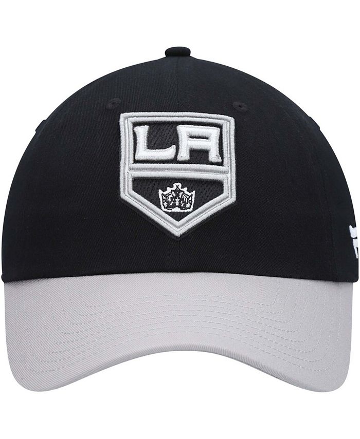 Fanatics Men's Black Los Angeles Kings Core Primary Logo Adjustable Hat ...
