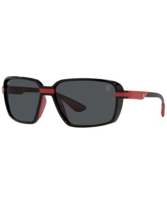 Ray-Ban RB8360M Scuderia Ferrari Collection 62 Unisex Sunglasses - Macy's