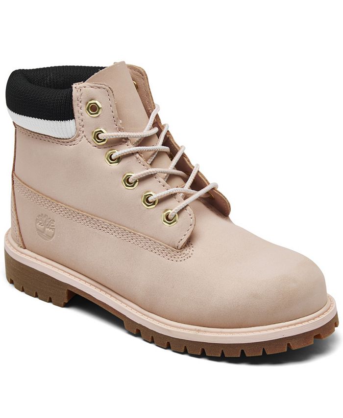 Timberland Little Girls Premium 6" Water-resistant Boots from Finish ...