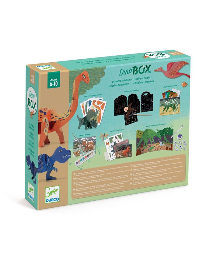 DJECO 6-in-1 Multi Activity Craft Kit, Dino Box Multi Activity Kit - Macy's