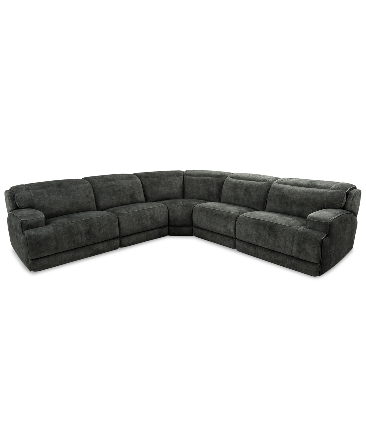 Click here for Sebaston 5-Pc. Fabric Sectional with 2 Power Motio... prices