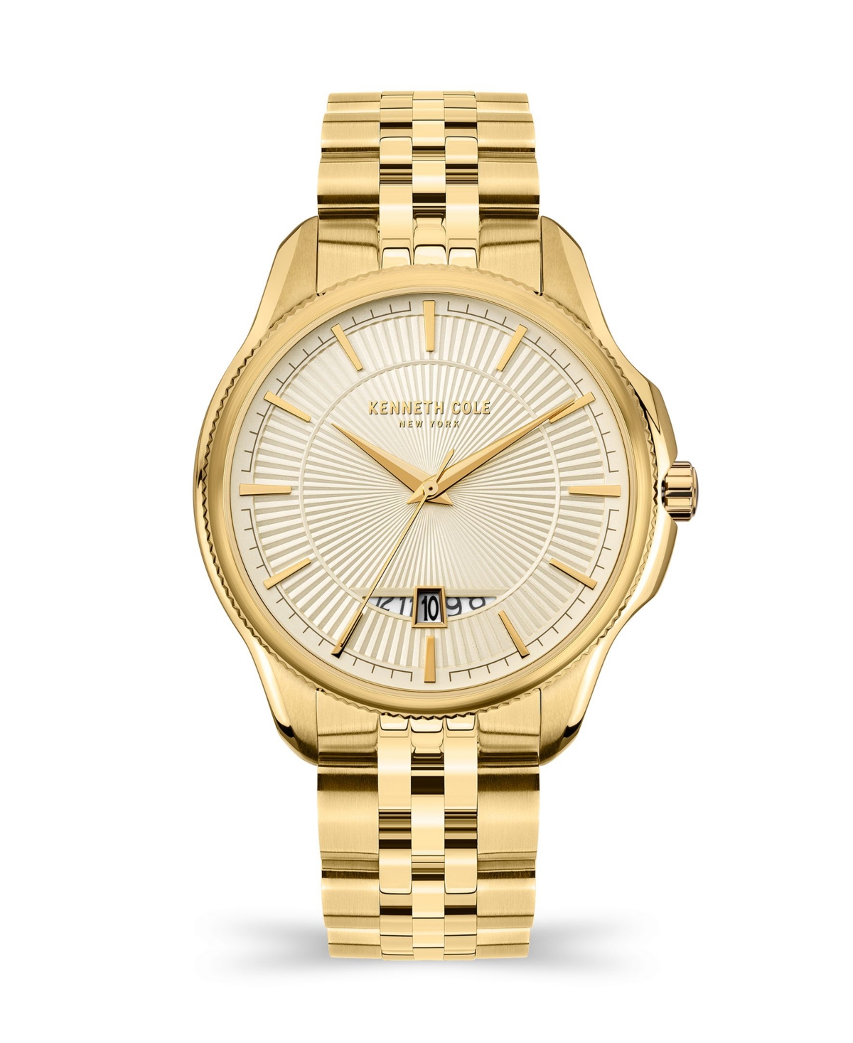 Kenneth Cole New York Men's Modern Classic Gold-tone Stainless Steel ...