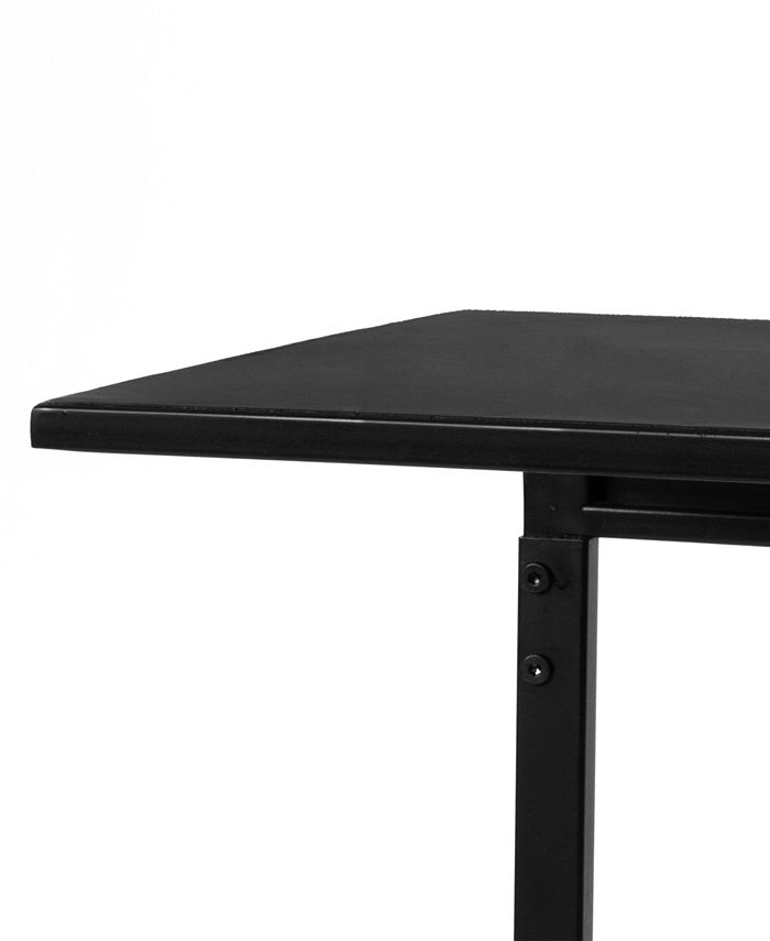 American Art Decor Portable Compact Home Office C-Shaped Desk - Macy's