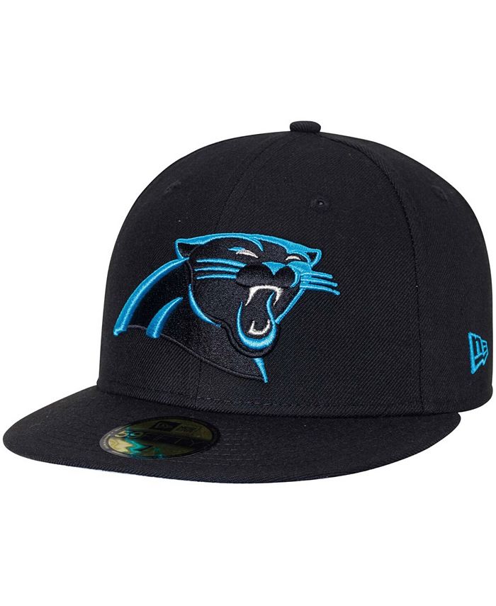New Era Men's Black Carolina Panthers Omaha 59FIFTY Fitted Hat - Macy's