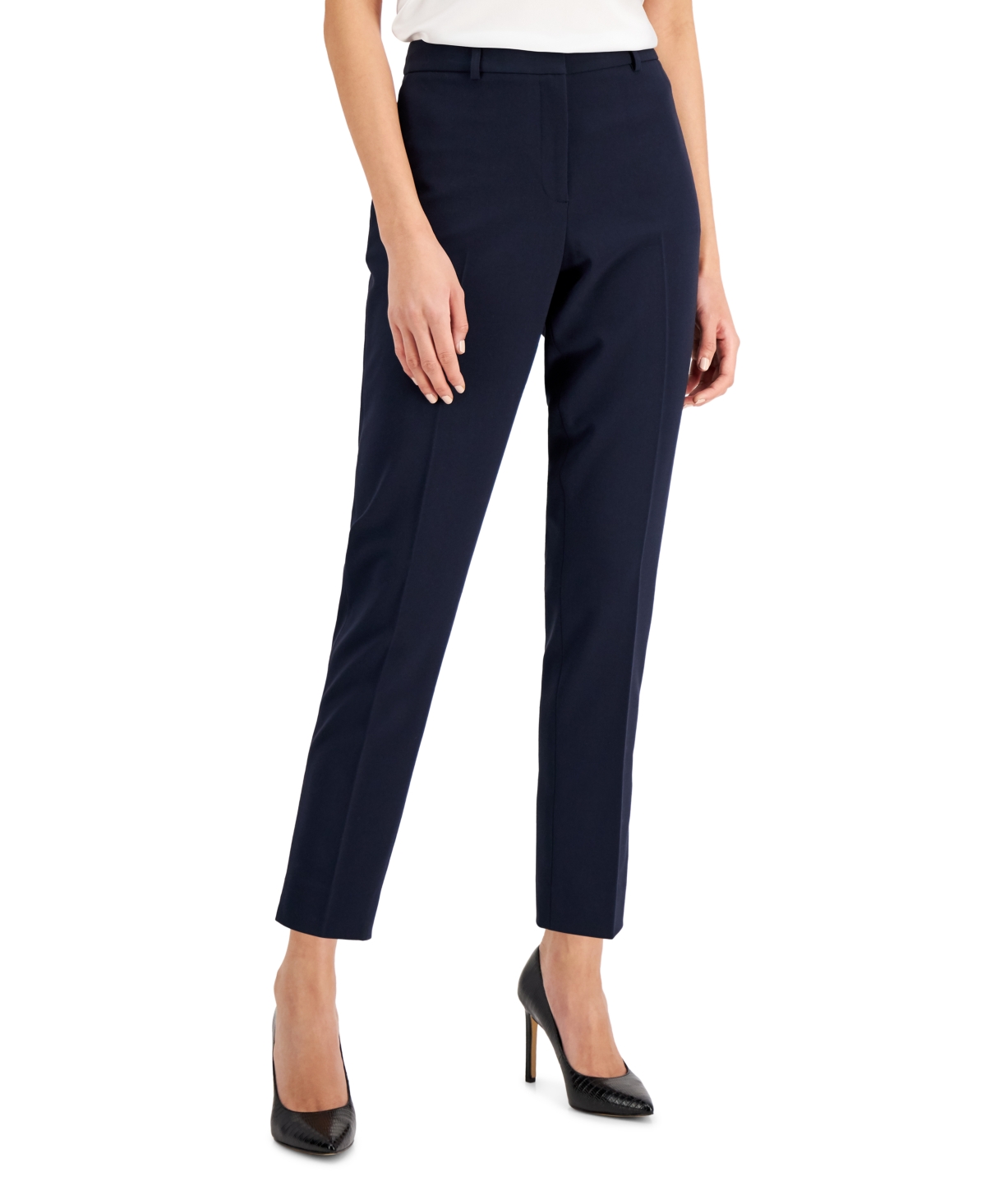 Click here for Tahari Asl Shannon Suit Straight-Leg Pants - New N... prices