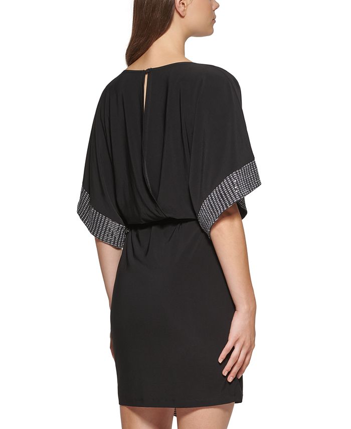 Jessica Howard Dolman Sleeve Blouson Dress - Macy's Jessica Howard Dolman Sleeve Blouson Dress - Macy's