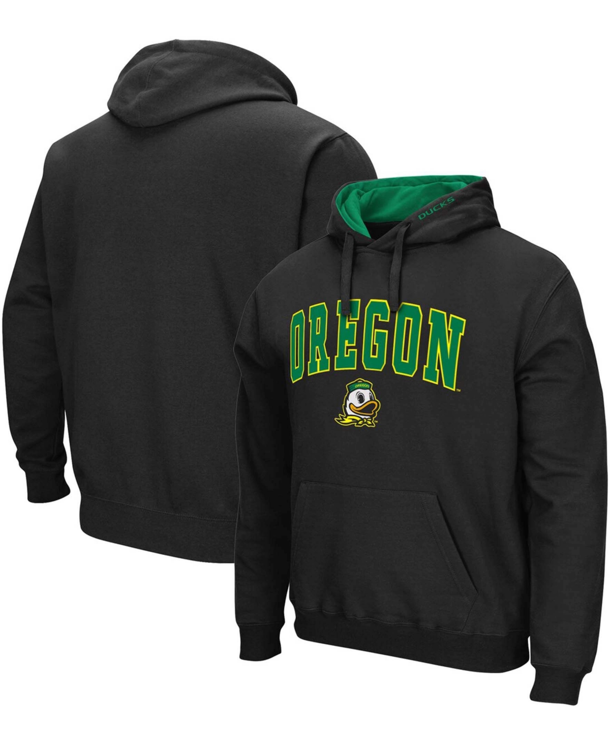 Click here for Mens Black Oregon Ducks Arch Logo 3.0 Pullover Hoo... prices