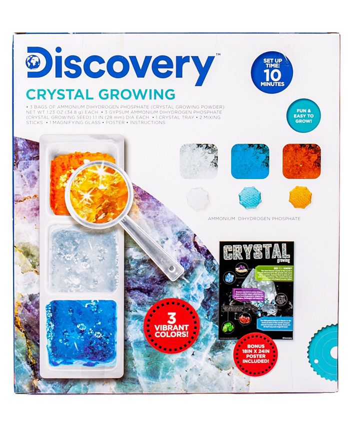 Discovery Crystal Growing 12 Piece Set - Macy's