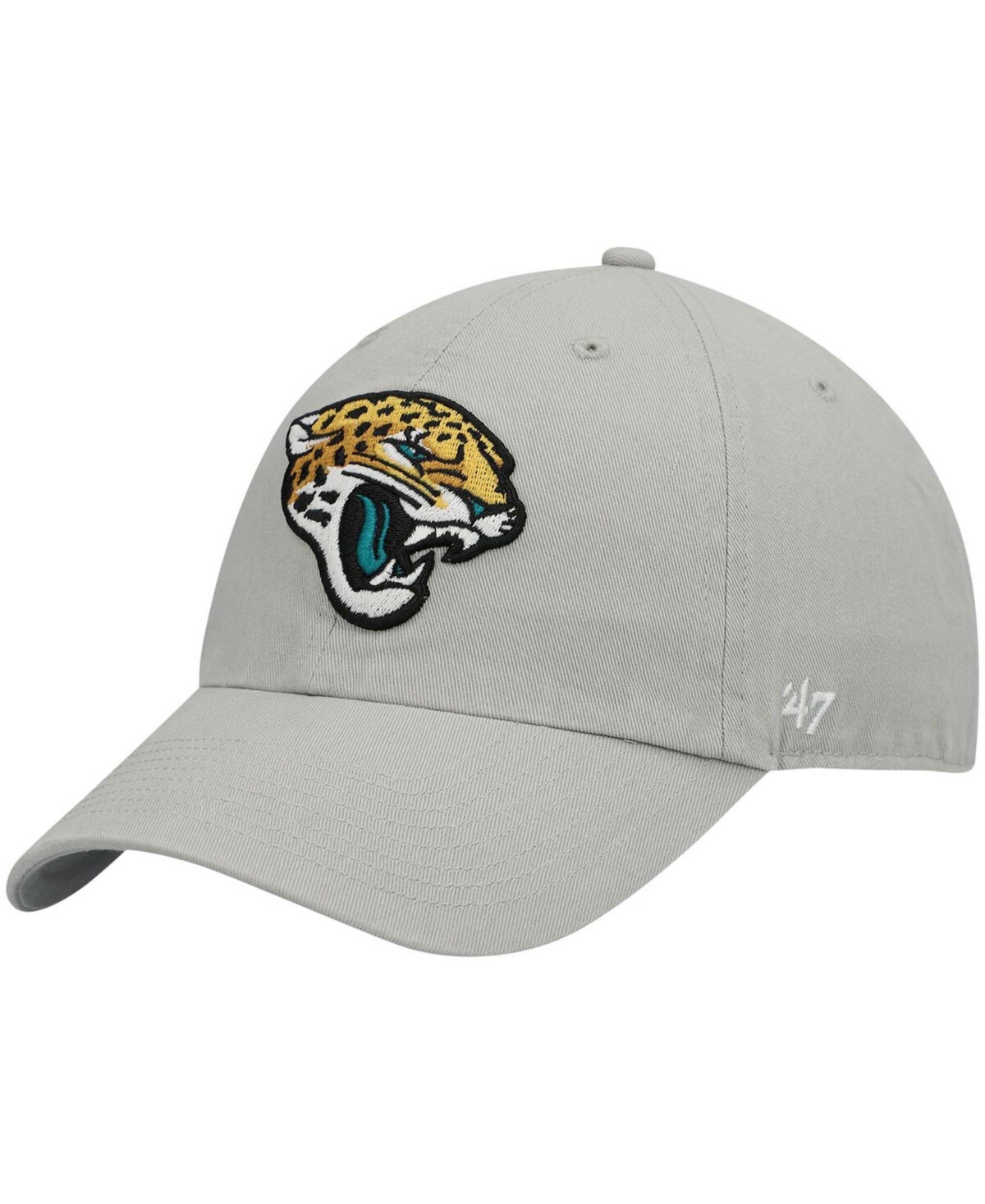 Click here for Mens Gray Jacksonville Jaguars Logo Clean Up Adjus... prices