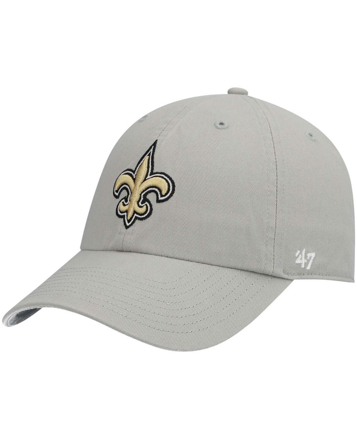 Click here for Mens Gray New Orleans Saints Clean Up Adjustable H... prices