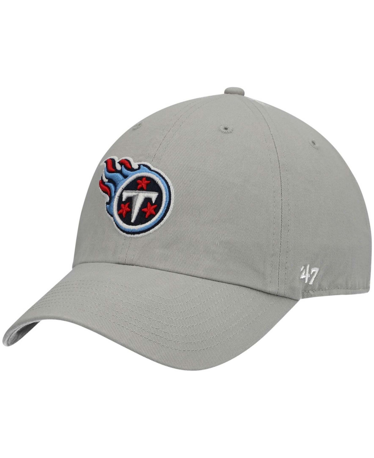 Click here for Mens Gray Tennessee Titans Clean Up Adjustable Hat... prices