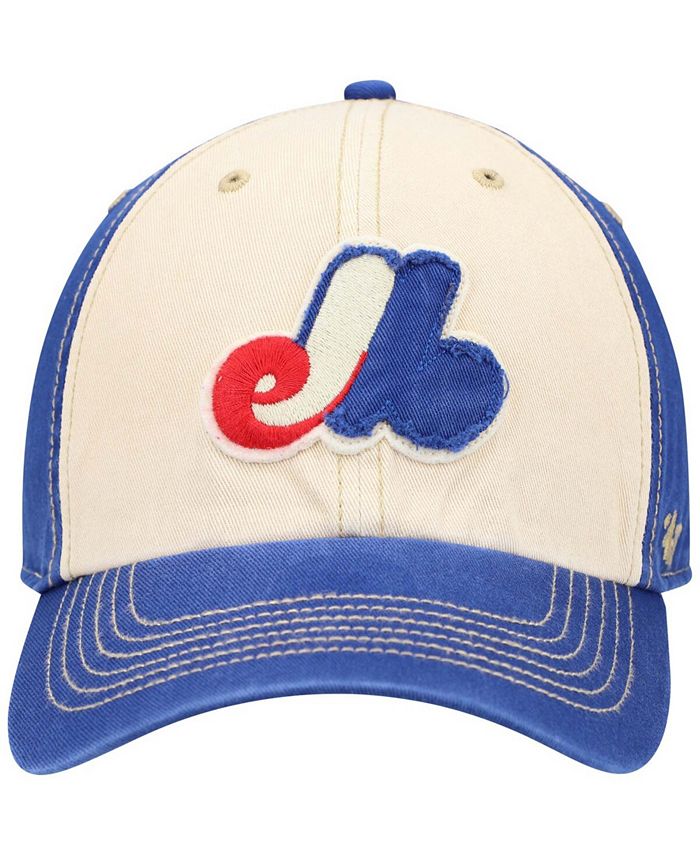 '47 Brand Men's White, Blue Montreal Expos Cooperstown Collection ...