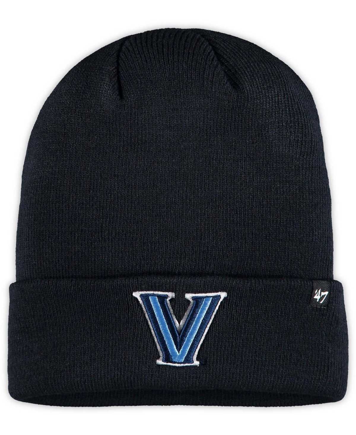 Click here for Mens Navy Villanova Wildcats Raised Cuffed Knit Ha... prices