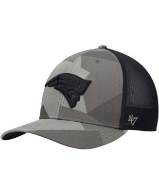 Men's Olive New England Patriots Countershade MVP Dp Trucker Snapback ...