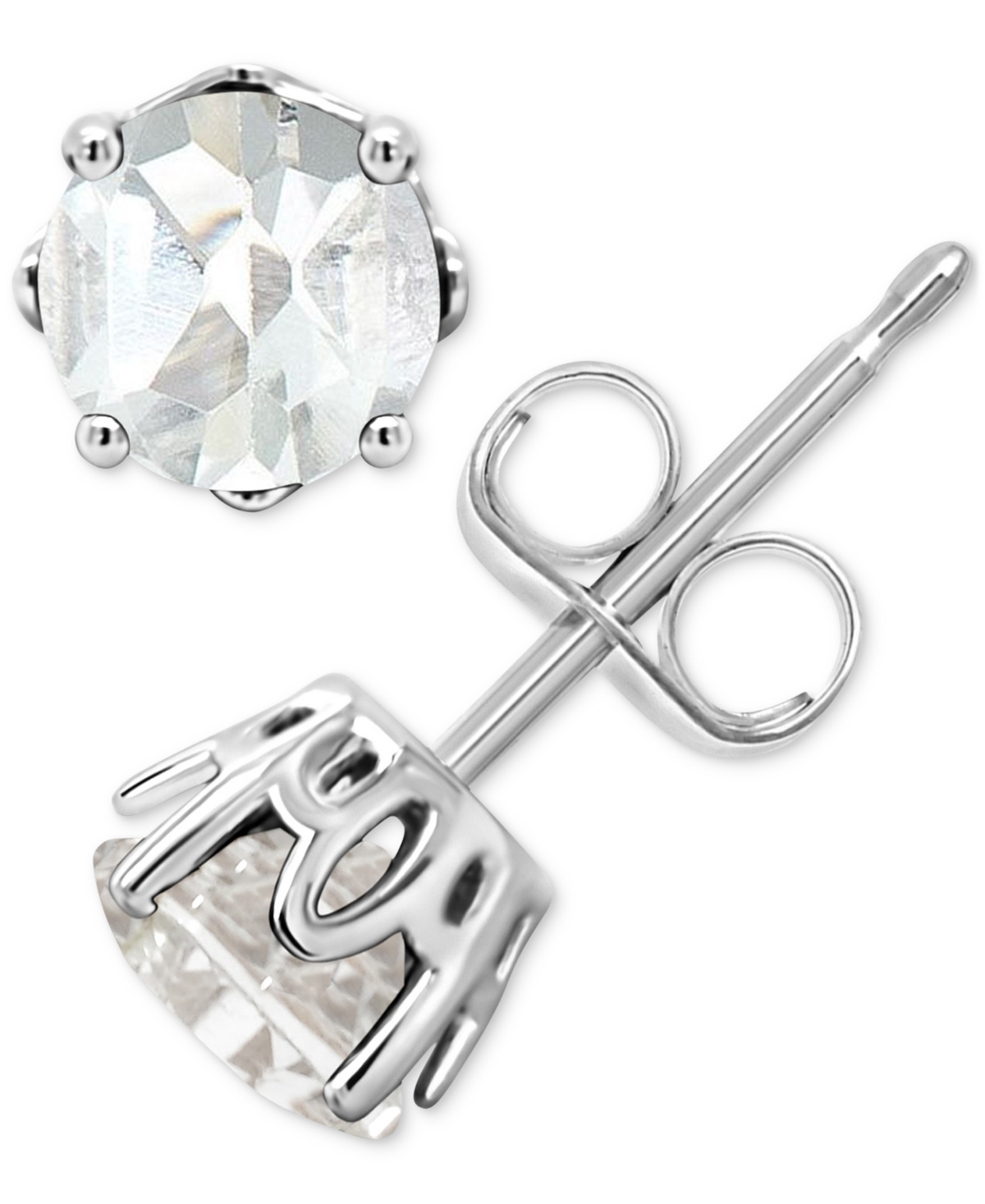 Click here for Rhodolite Garnet Stud Earrings (1-1/5 ct. t.w.) in... prices