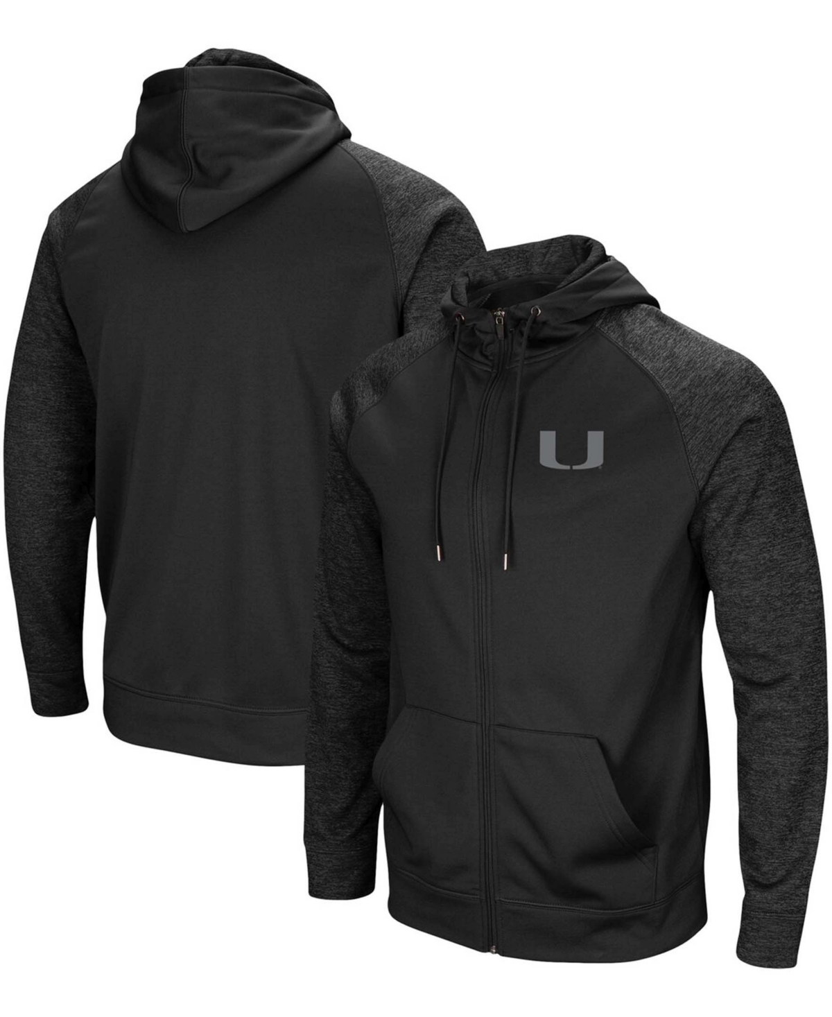 Click here for Mens Black Miami Hurricanes Blackout 3.0 Tonal Rag... prices