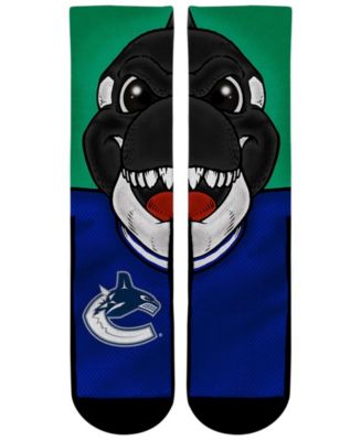 Multi Youth Vancouver Canucks Split Face Mascot Crew Socks - Macy's