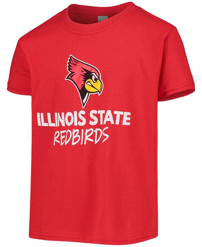 Two Feet Ahead Big Boys and Girls Red Illinois State Redbirds Team T ...