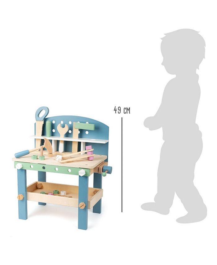 Legler USA Small Foot Wooden Toys Compact Nordic Workbench - Macy's