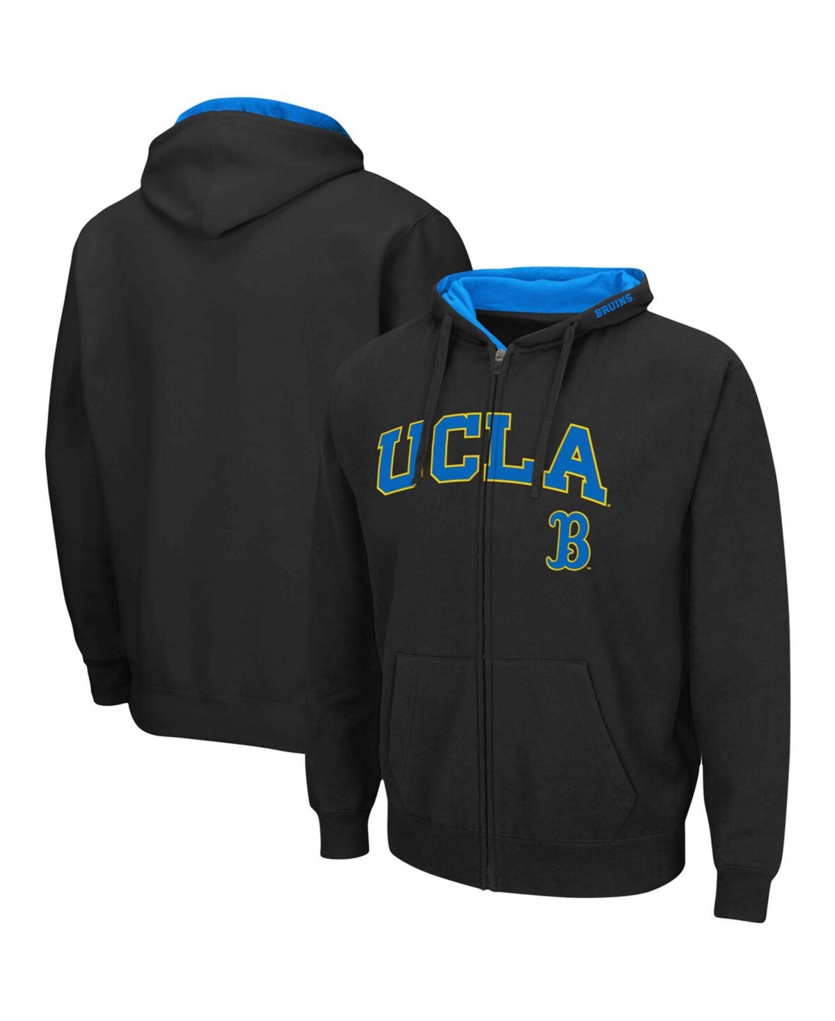 Click here for Mens Black Ucla Bruins Arch Logo 3.0 Full-Zip Hood... prices