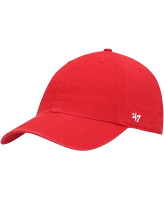 Men's Red Clean Up Adjustable Hat - Macy's