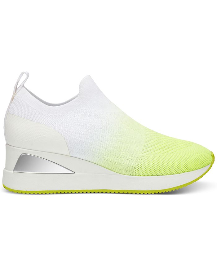 Alfani Women's Websterr Knit Wedge Sneakers, Created for Macy's ...