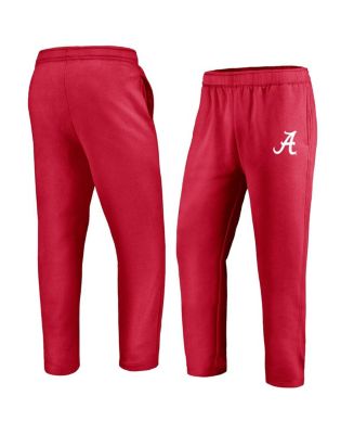 Men's Crimson Alabama Crimson Tide School Logo Sweatpants - Macy's