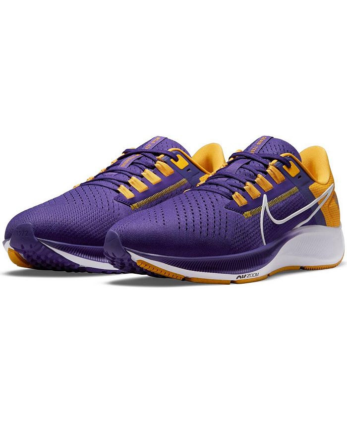 Nike Unisex Purple LSU Tigers Zoom Pegasus 38 Running Shoe - Macy's